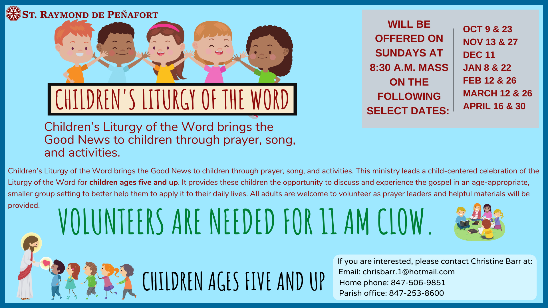 Children’s Liturgy of the Word | Saint Raymond