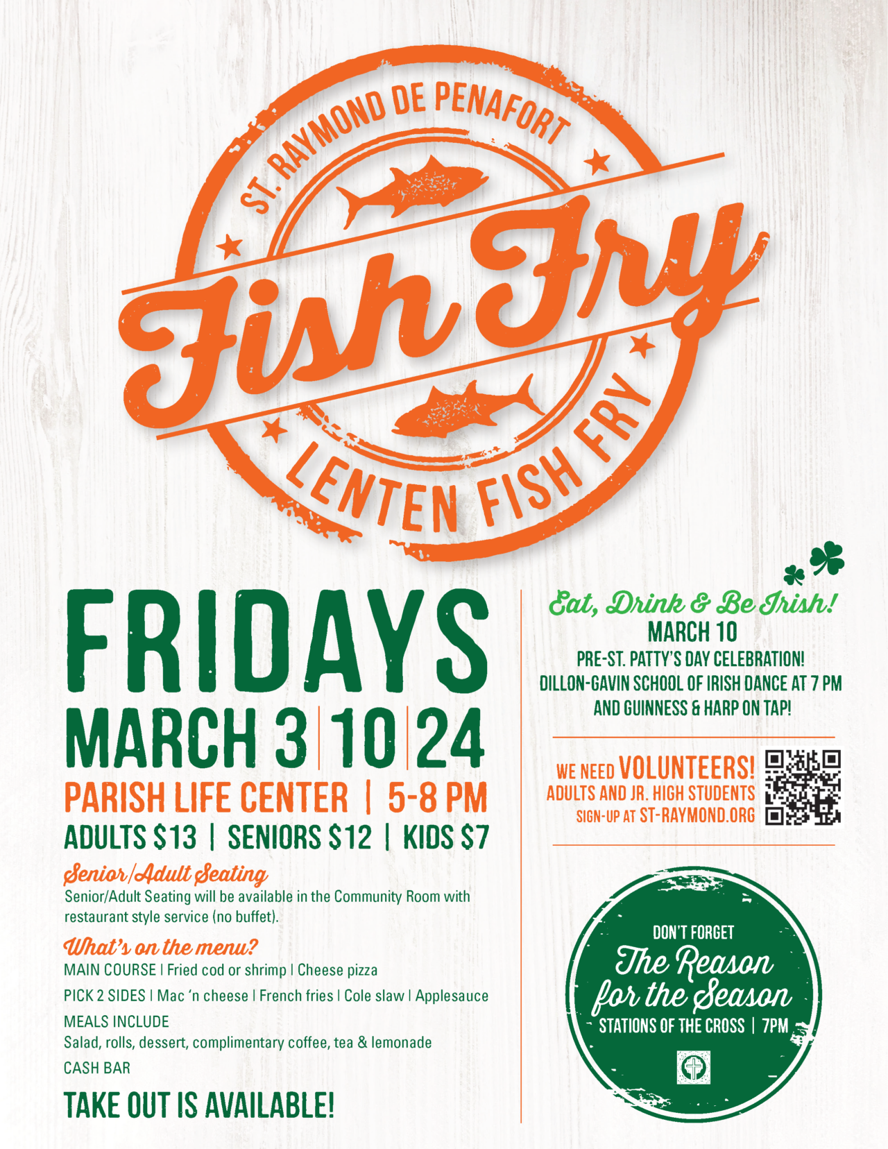 Fish Fry; March 3rd | Saint Raymond